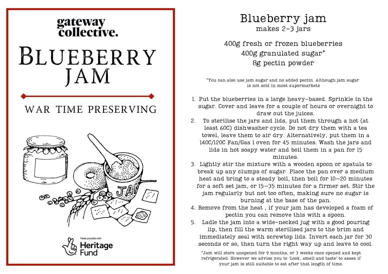 Blueberry Jam - Gateway Collective