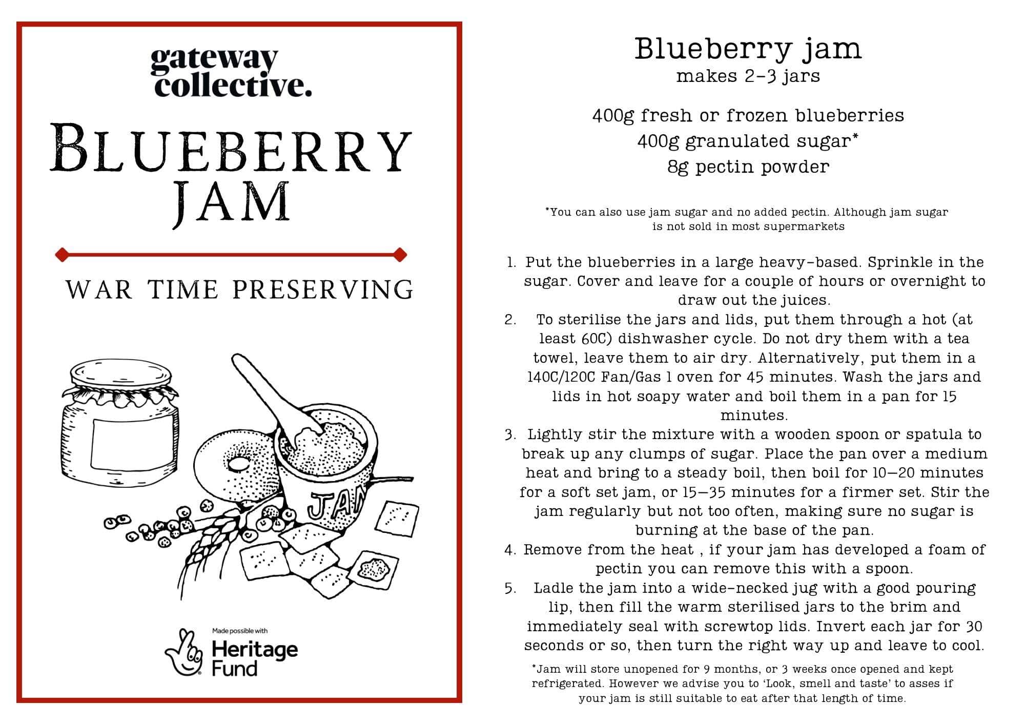Blueberry Jam - Gateway Collective